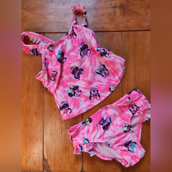 Disney | Swim | Toddler Disney Tie Dye Minnie Mouse Swim Suit Size 8 ...